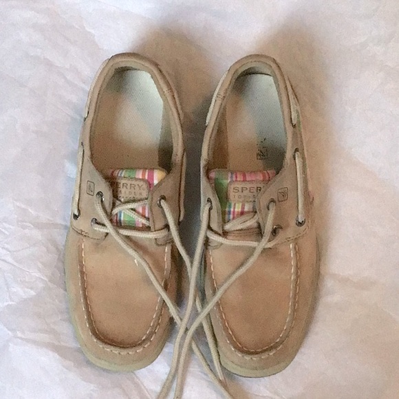 Sperry | Shoes | Size 3 Khaki Sherry | Poshmark